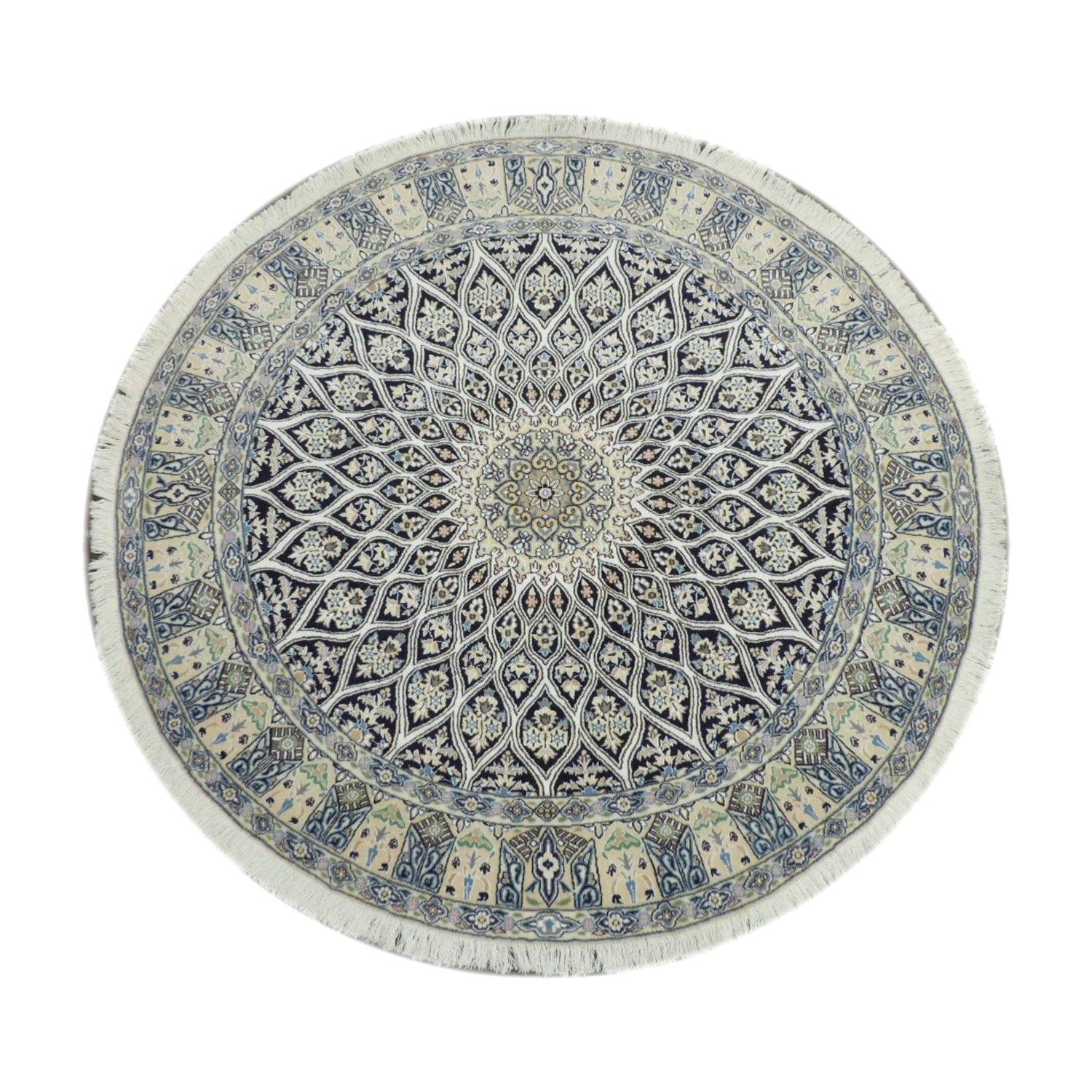 手織り ペルシャ絨毯：円型 – JAHAN